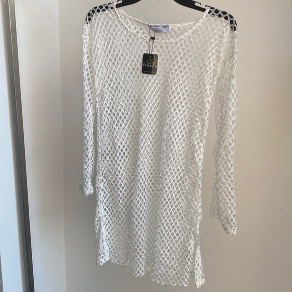 marie france | Swim | Marie France Beachwear Coverup Ml | Poshmark